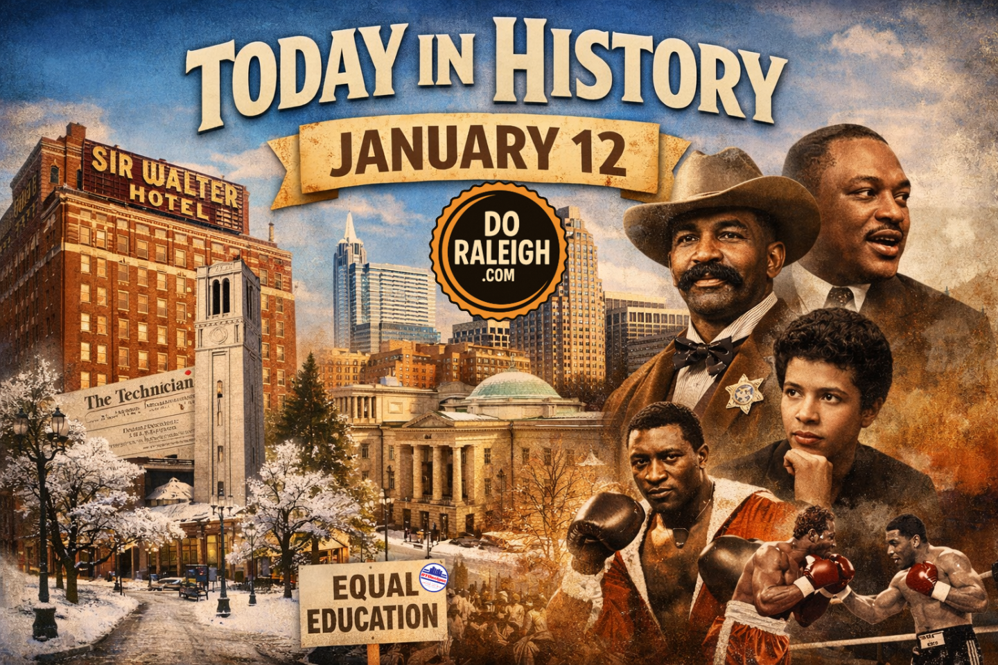 Today in History January 12 – A Look Back – DoRaleigh
